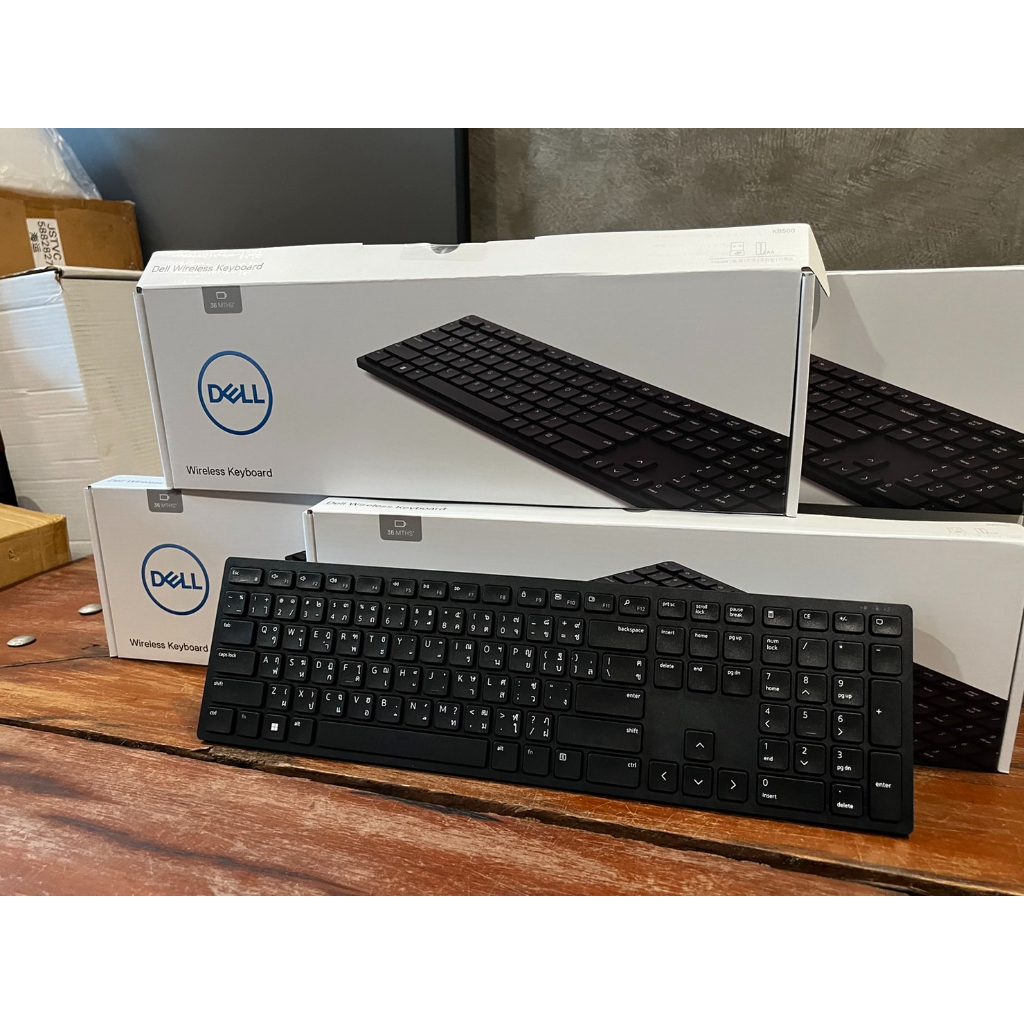 Dell KB500 Wireless 2.4GHz Multimedia Key Keyboard | Thai - Eng - รับ ...
