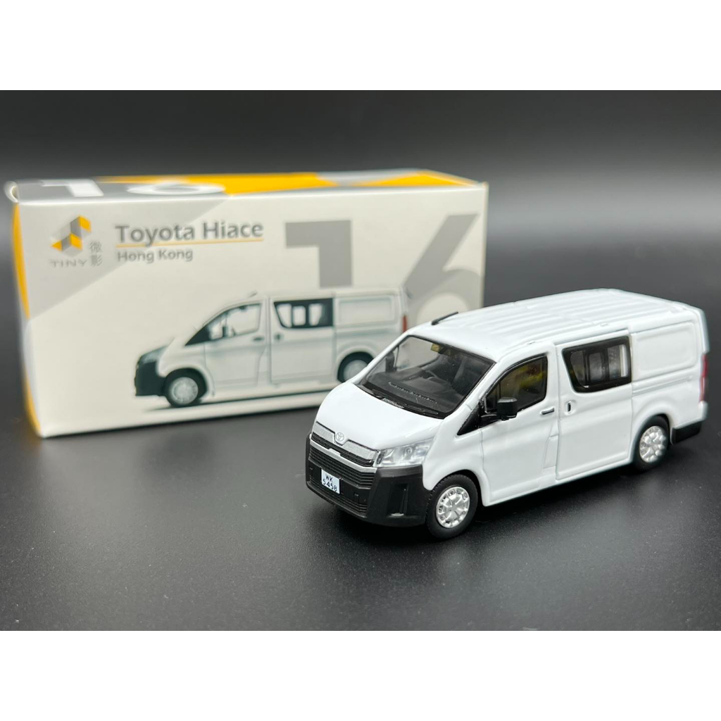 Tiny Diecast Toyota Hiace H300 (White) | Shopee Thailand