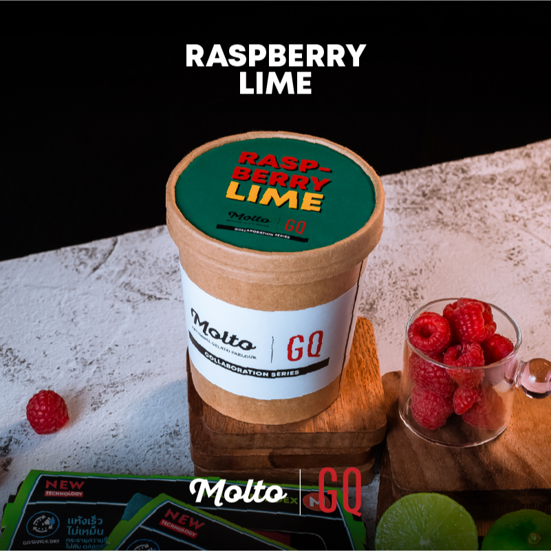 Molto x GQ : Raspberry lime (ไอศกรีม 1 ถ้วย 16 oz.) - Molto Premium ...
