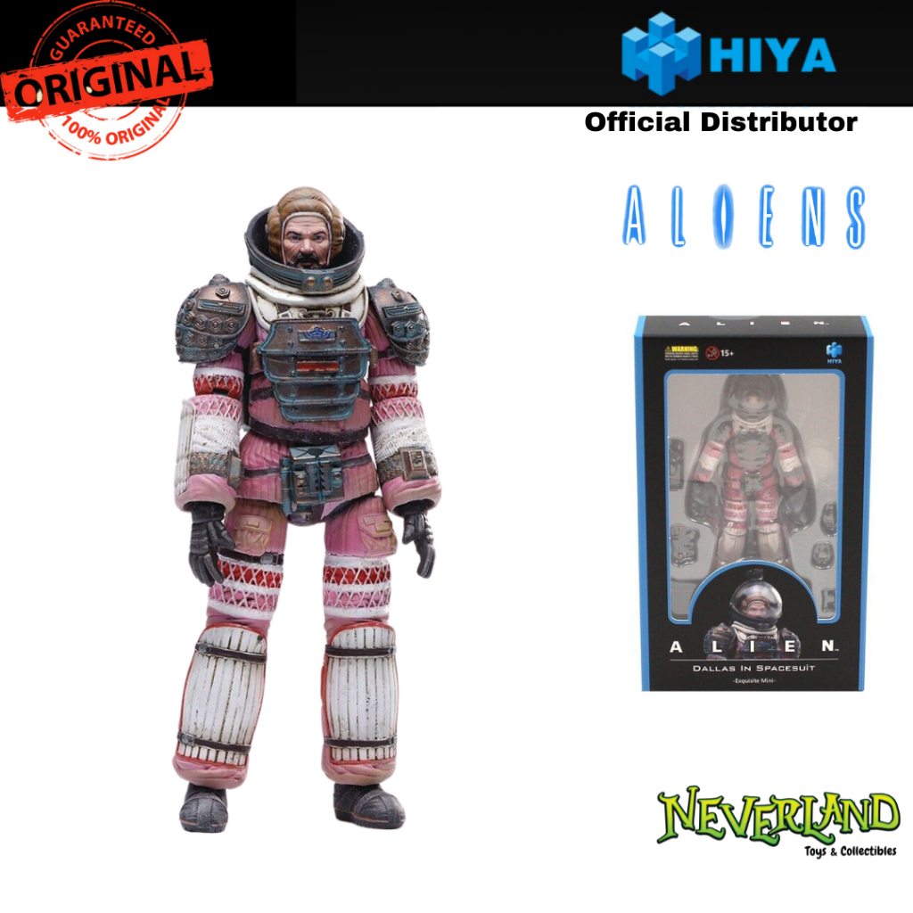 Hiya Toys ALIEN - Dallas In Spacesuit Action Figure Exquisite Mini ...