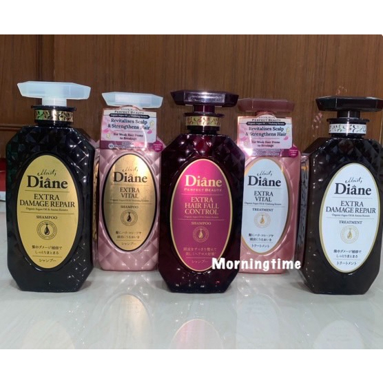 Moist Diane Shampoo แชมพู ทรีทเมนต์ สูตรฟื้นบำรุงให้ผมนุ่มสลวย เงางาม 450 ml. | Shopee Thailand