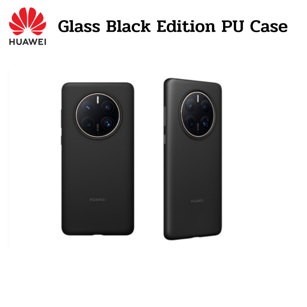 ส่งไว 1 วัน เคสแท้ Huawei Mate 50 Pro Case Glass Black Edition & Smart ...