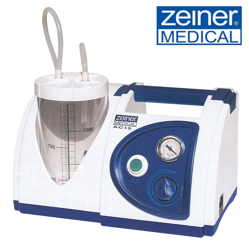 เครื่องดูดเสมหะ และดูดเลือดเศษอาหาร Zeiner Medical AC15 ผลิตในประเทศ ...