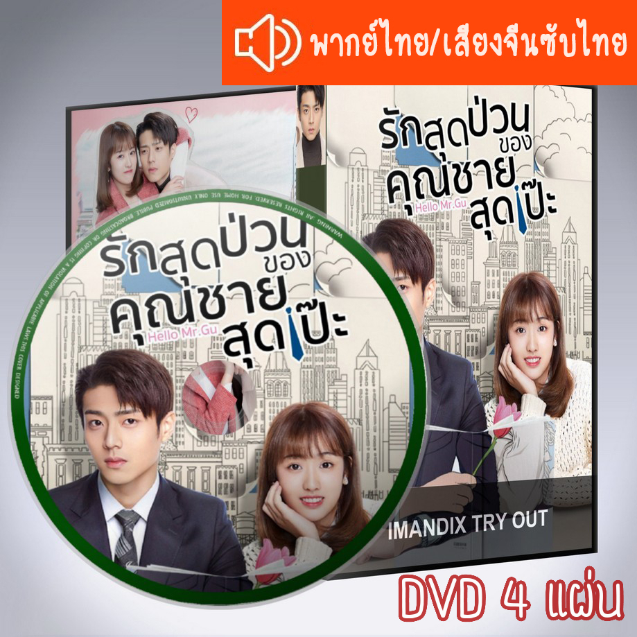 ซีรี่ส์จีน รักสุดป่วนของคุณชายสุดเป๊ะ Hello Mr. Gu DVD 4 แผ่น พากย์ไทย ...