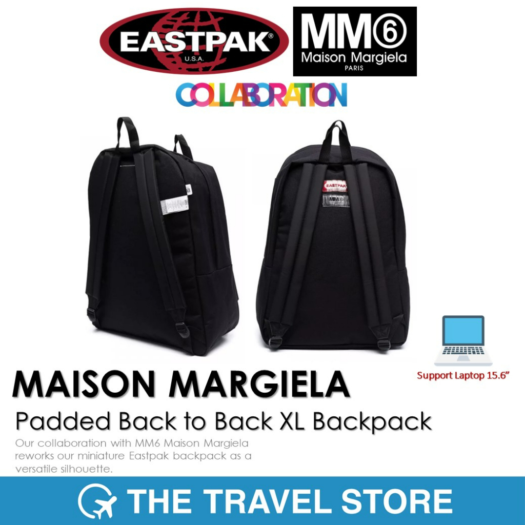 EASTPAK x MM6 MAISON MARGIELA Padded Back to Back XL Backpack ...