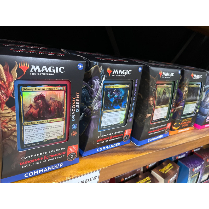 MTG Commander Legends Battle for Baldur's Gate Commander Deck , Mind ...