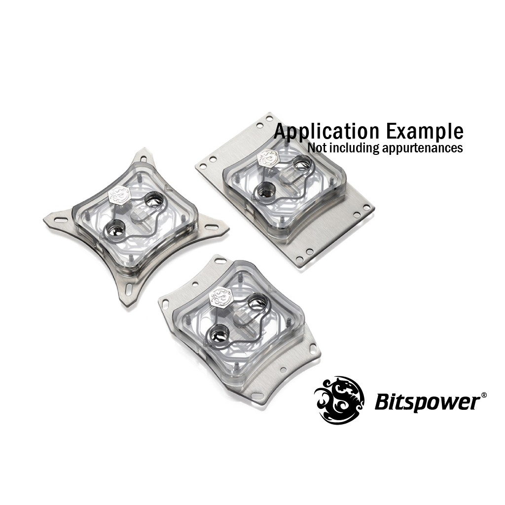 Bitspower CPU Block Summit M Acrylic - Digital RGB | Shopee Thailand