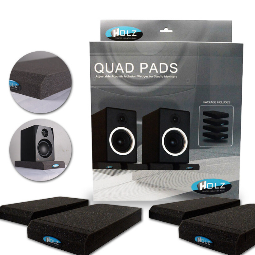 ฟองน้ำฐานรองลำโพงมอนิเตอร์ Quad pads | Shopee Thailand