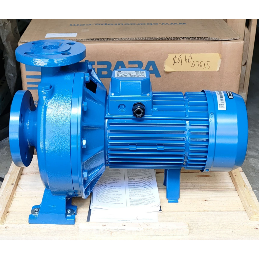 ปั๊มเหล็กหล่อ EBARA ขนาดมอเตอร์ 3.0 KW (4 HP) 3 สาย 3D 32-200/3.0 | Shopee Thailand