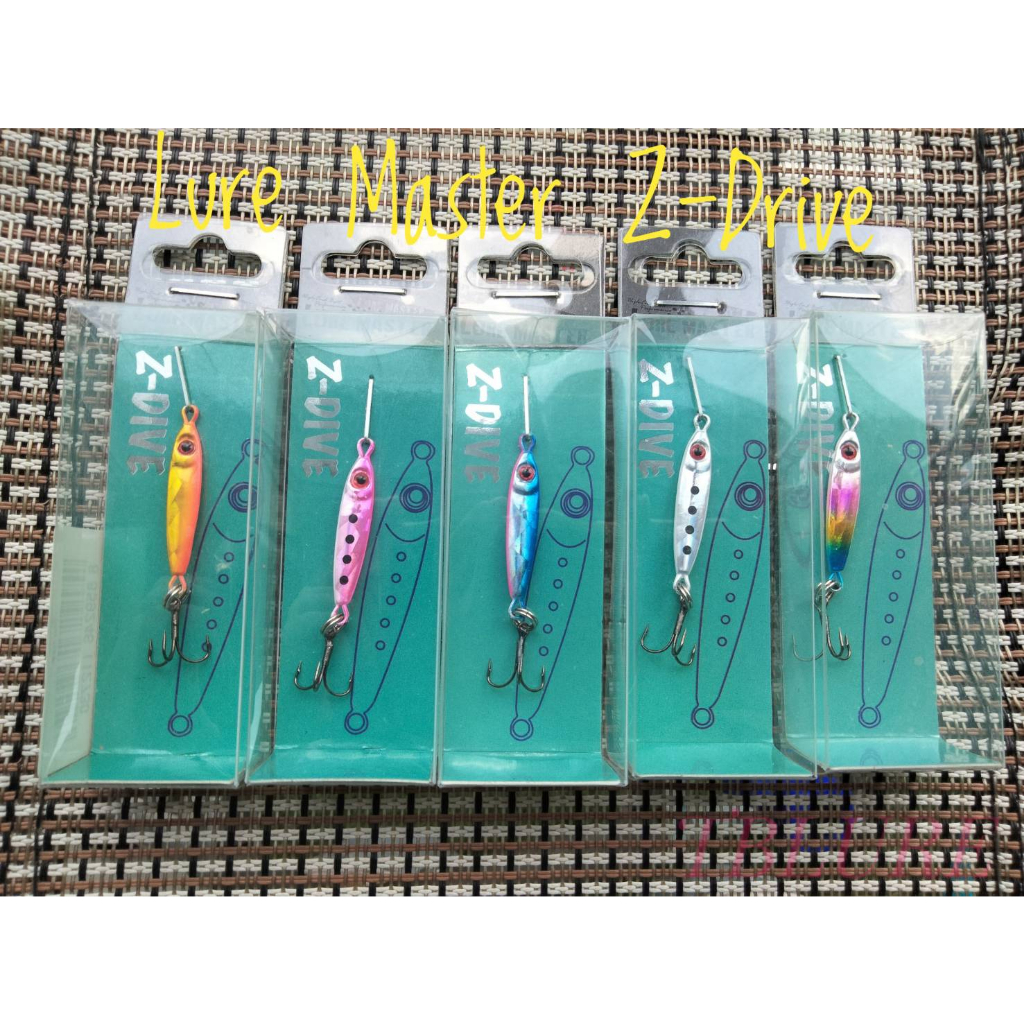 เหยื่อไมโครจิก ยี่ห้อ Lure Master รุ่น Z-DIVE (Micro jig) -TBLure | Shopee Thailand