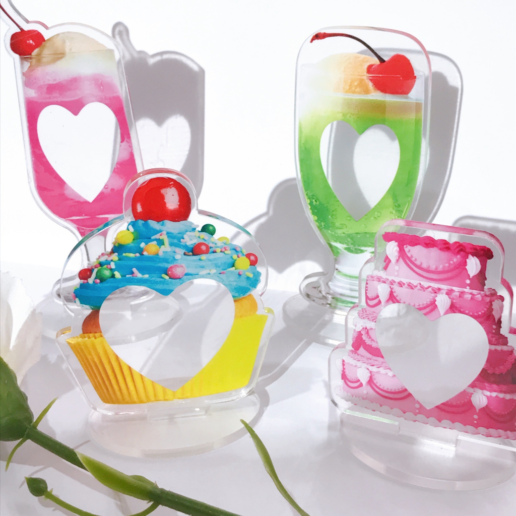 (พร้อมส่ง) สแตนดี้อะคริลิค ใส่รูปได้ ที่ใส่รูป กรอบรูปอะคริลิค frame ...