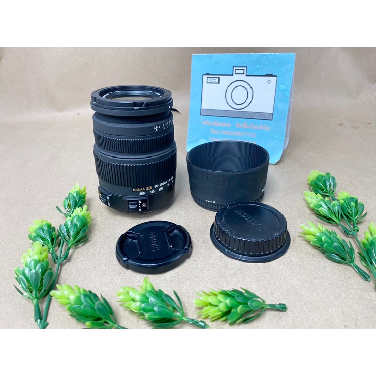 Sigma 55-200 mm f4-5.6 HSM เลนส์ซูม (Canon) | Shopee Thailand