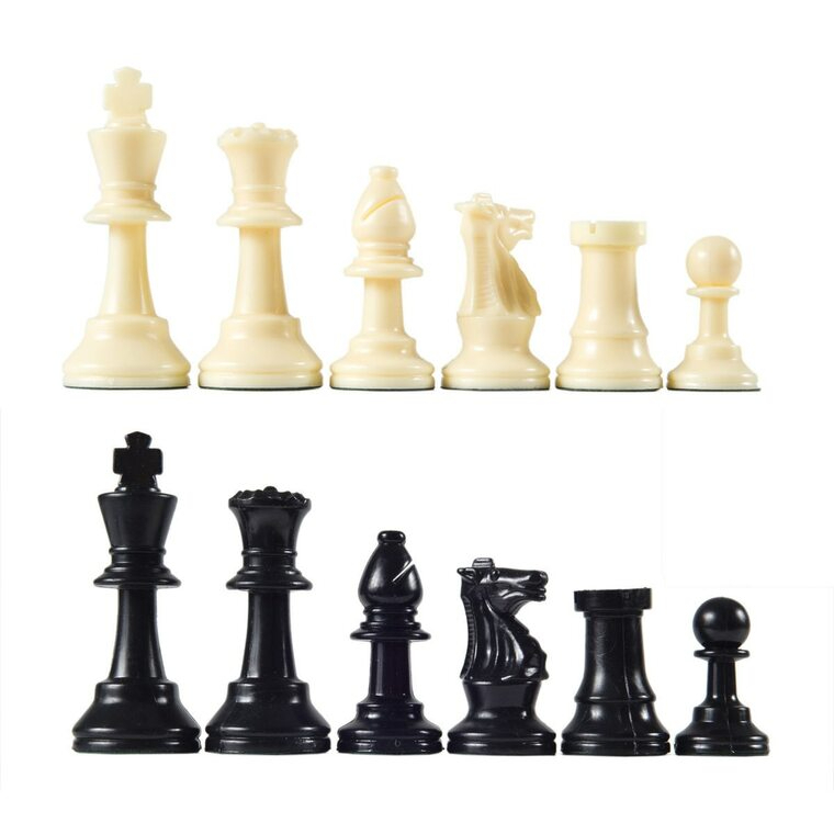 [Super Chess] Basic Plastic Chess Pieces ตัวหมากรุกสากล(ตัวเบา ...