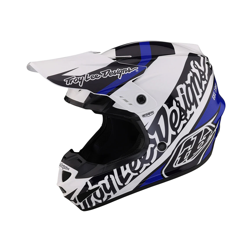 หมวกกันน็อค Troy Lee GP Helmet - Slice Blue | Shopee Thailand