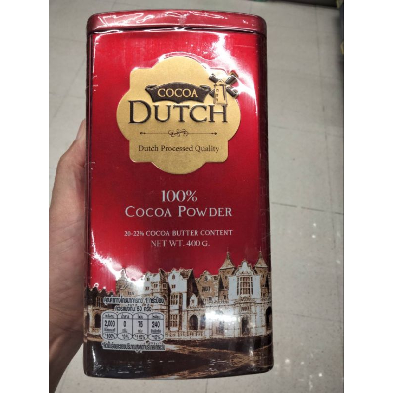 Cocoa Dutch Cocoa Powderโกโก้ผง 400g. ราคาพิเศษ | Shopee Thailand