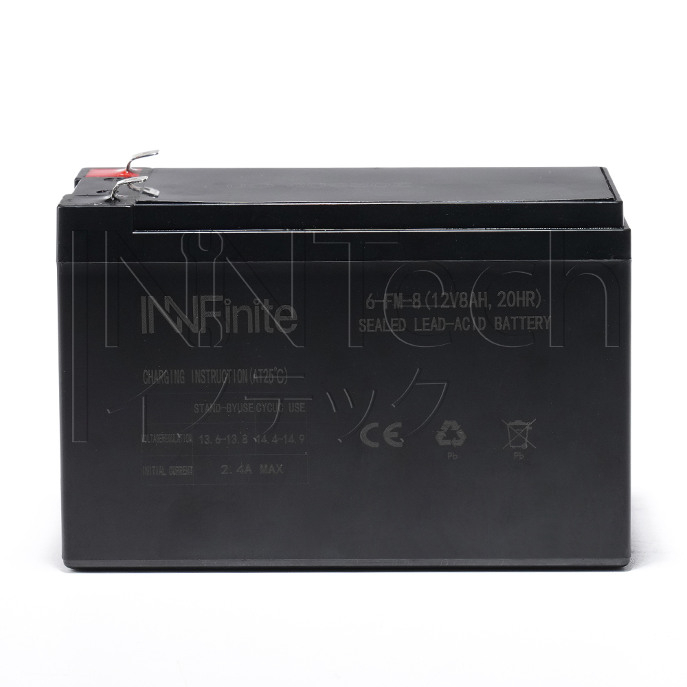 InnFinite แบตเตอรี่ 12V 8AH แบตเตอรี่แห้ง แบตเตอรี่เครื่องสำรองไฟ UPS ...