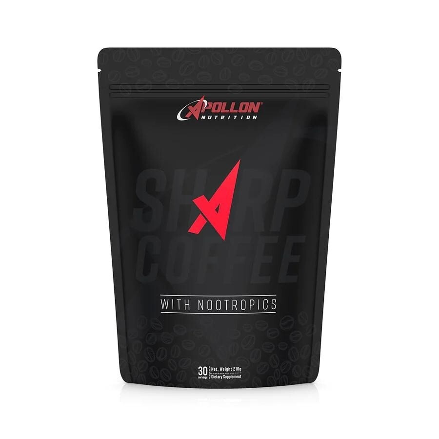 APOLLON NUTRITION SHARP COFFEE - PREMIUM NOOTROPIC STIMULANT BREW (30 ...