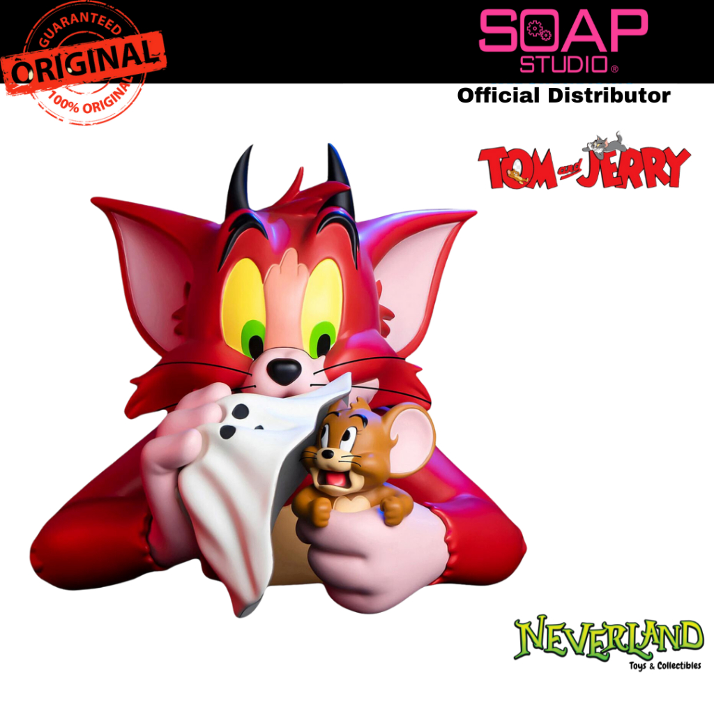Soap Studio Tom and Jerry Devil Bust | Shopee Thailand