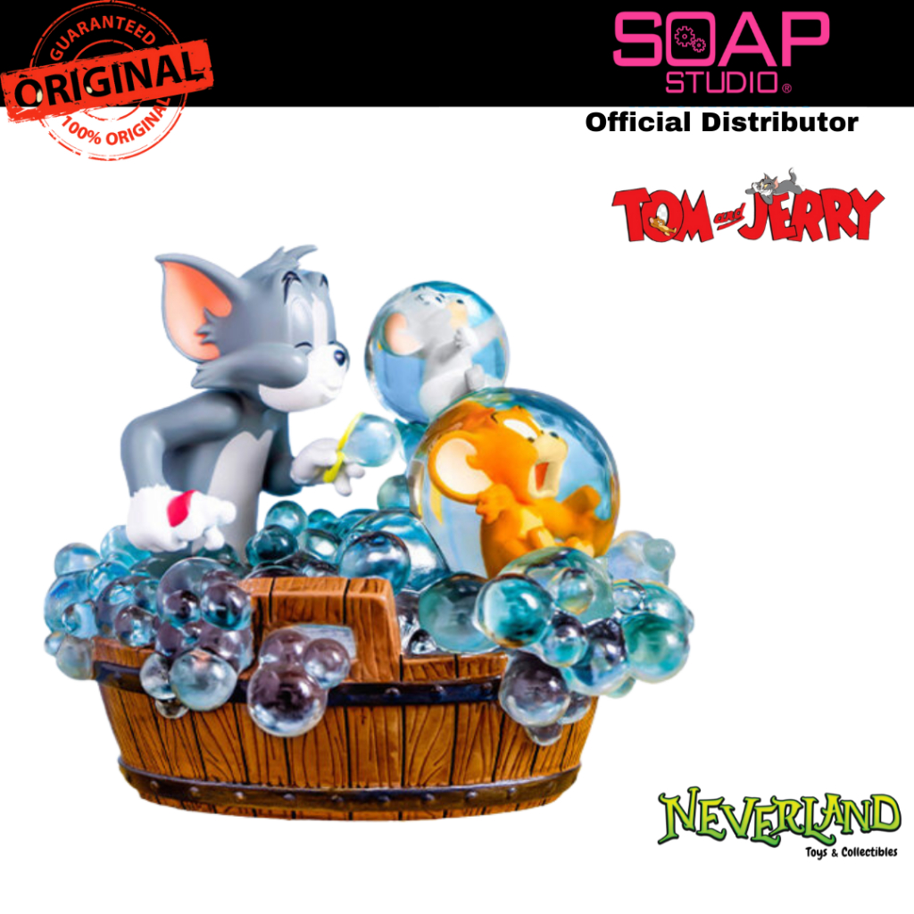 (SOLD OUT) Soap Studio Tom and Jerry Bath Time Statue | Shopee Thailand