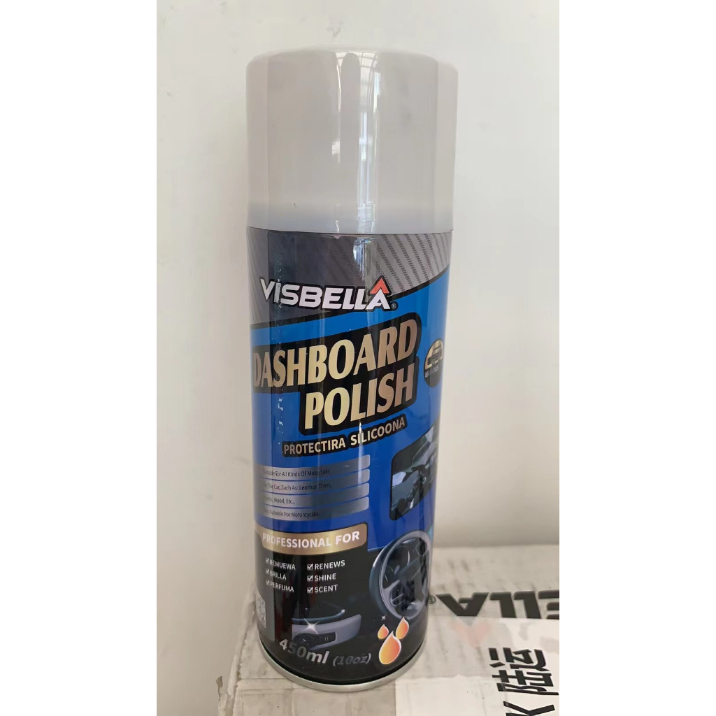 VISBELLA น้ำยาเคลือบพลาสติก ฟื้นฟูพลาสติก น้ำยาฟื้นฟูพลาสติก น้ำยายางดํา เสื่อมสภาพขึ้นสีขาว ...