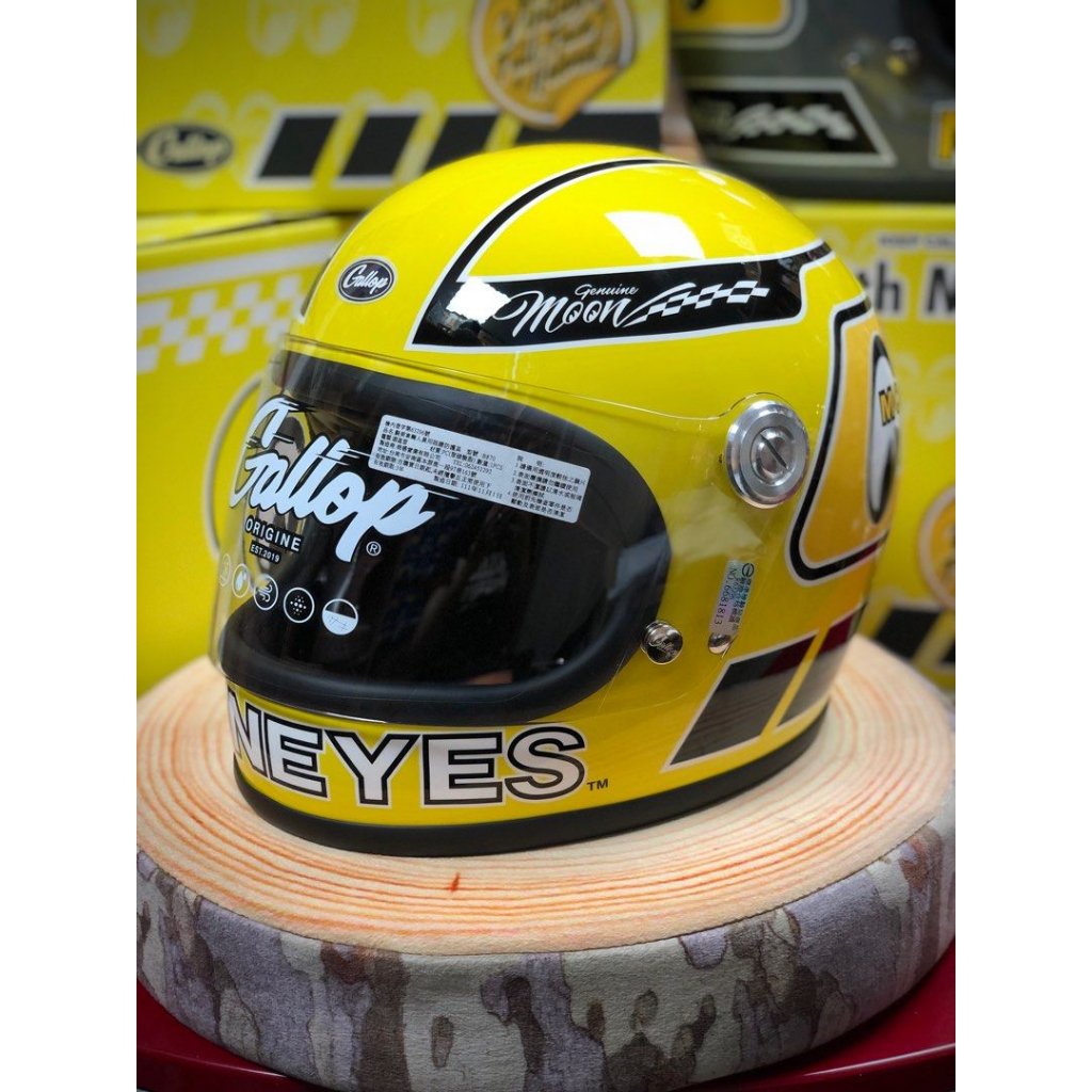 MOONEYES x GALLOP Joint Full Face Hard | Shopee Thailand