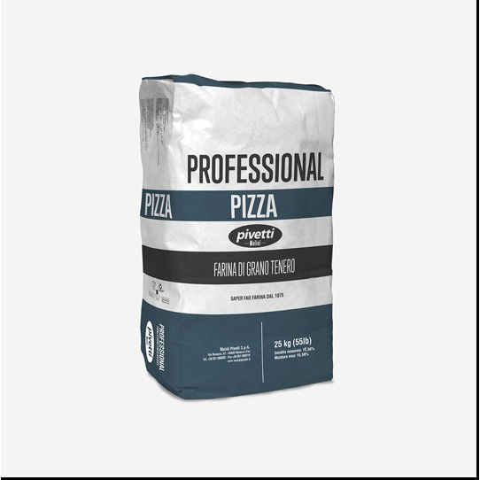 PIVETTI PIZZA BLU FLOUR TIPO "00" BAG/25kg แป้งพิซซ่า PIVETTI BLU TIPO ...