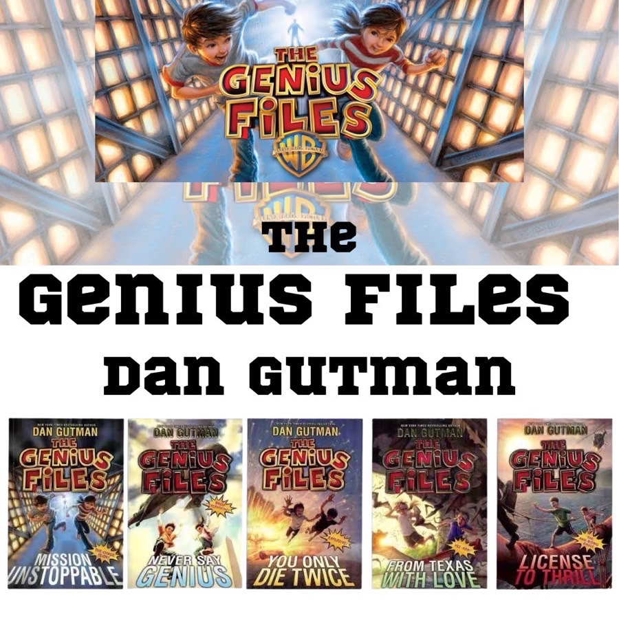 หนังสือชุด the Genius File (ชุด 5 เล่ม) วรรณกรรมผจญภัย Dan Gutman วรรร ...