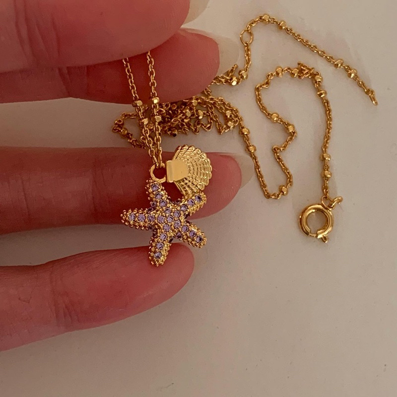 HER OBJECTIVE_HER STARFISH PENDANT NECKLACE | Shopee Thailand