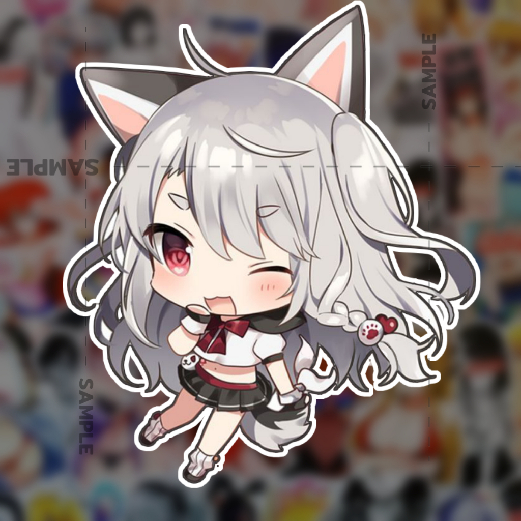 azur lane yuudachi ijn สติ๊กเกอร์ 2 แผ่น Azur lane Stickers | Shopee ...