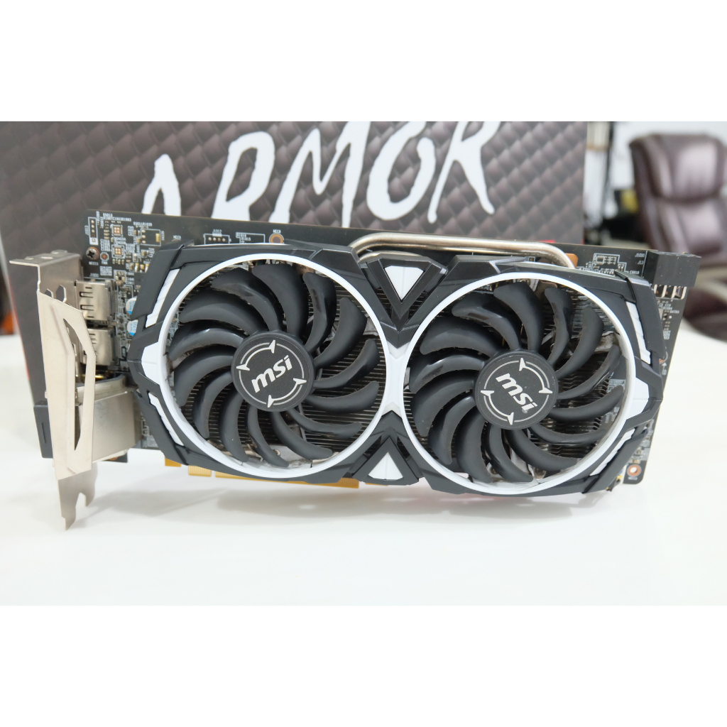การ์ดจอ (graphic card) AMD RX 580/8GB MSI ARMOR มือสอง | Shopee Thailand