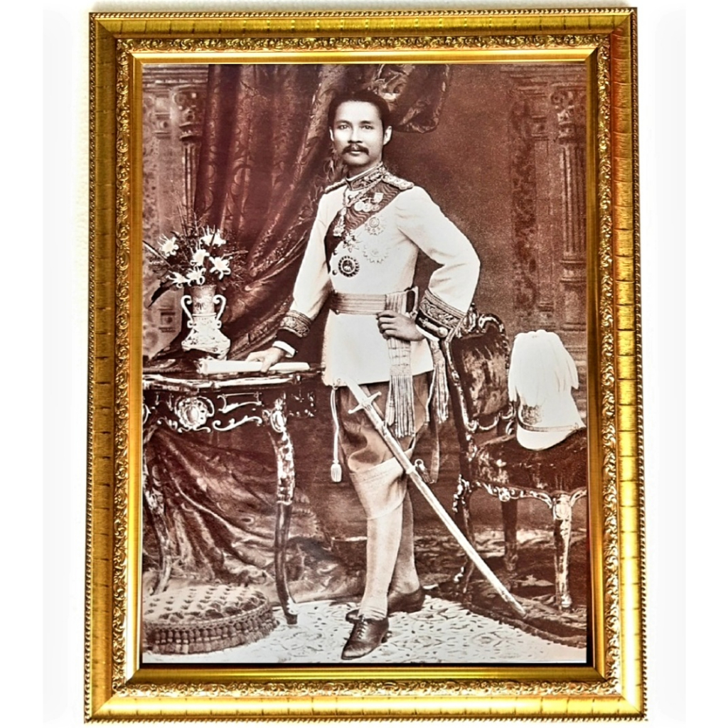 รูปภาพ ร.5 (เฉพาะภาพไม่รวมกรอบ) 15*21นื้ว เสริมฮวงจุ้ย เจริญรุ่งเรือง ...