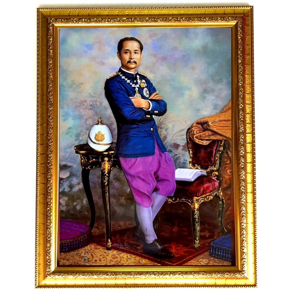 รูปภาพ ร.5 (เฉพาะภาพไม่รวมกรอบ) 15*21นื้ว เสริมฮวงจุ้ย เจริญรุ่งเรือง ...