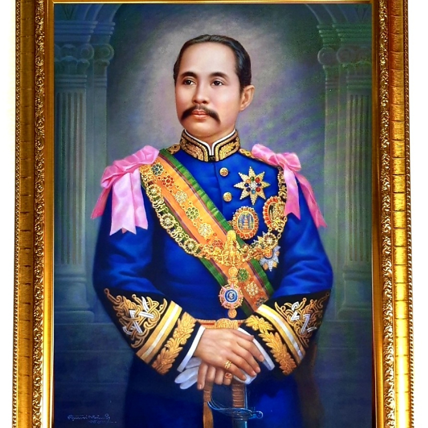 รูปภาพ ร.5 (เฉพาะภาพไม่รวมกรอบ) 15*21นื้ว เสริมฮวงจุ้ย เจริญรุ่งเรือง ...