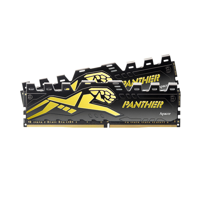 APACER RAM DDR4(3200) 32GB (16GBX2) PANTHER GOLDEN (AH4U32G32C28Y7GAA-2 ...