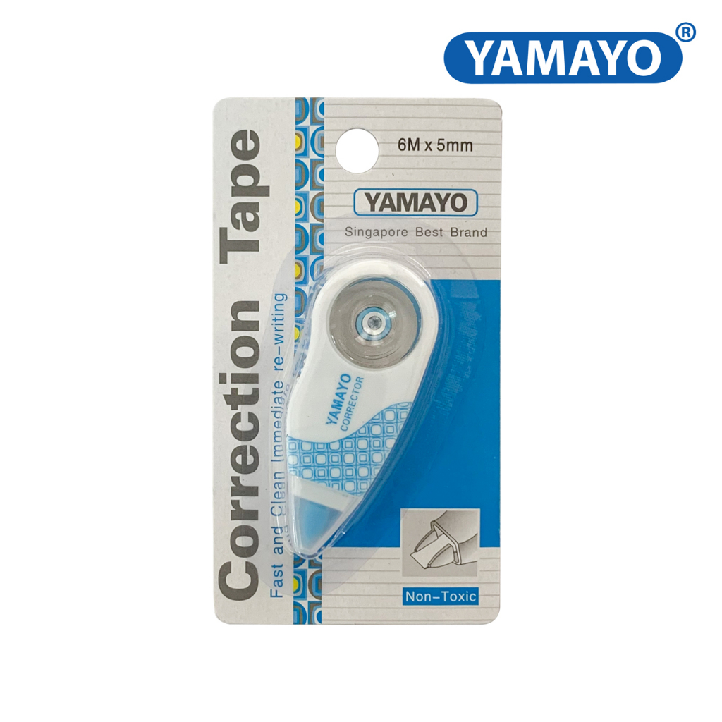 YAMAYO เทปลบคำผิด รุ่น YM-200A ขนาด 5 มม. x 6 ม. | Shopee Thailand