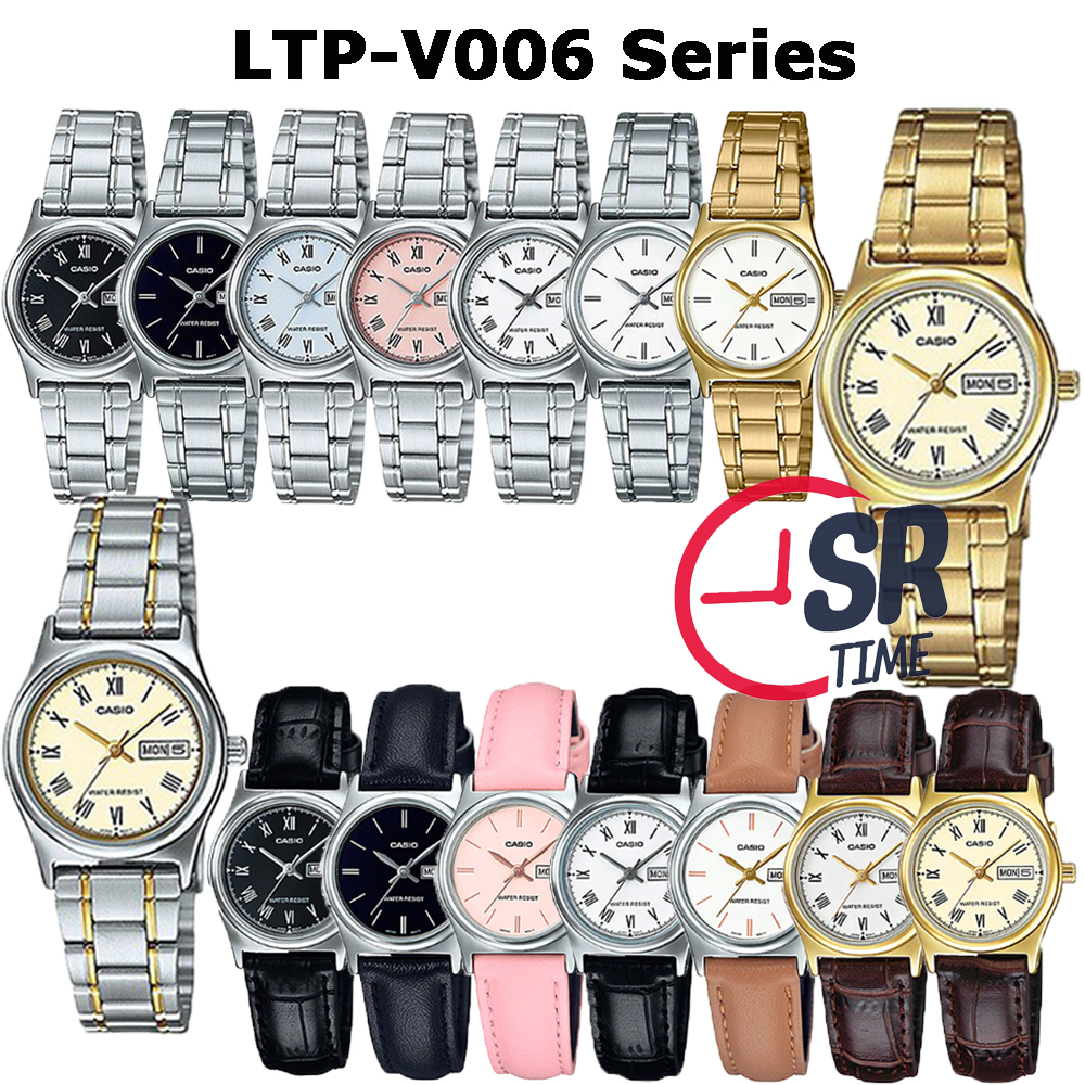 Casio รุ่น Ltp V006d Ltp V006g Ltp V006sg Ltp V006l Ltp V006glนาฬิกา