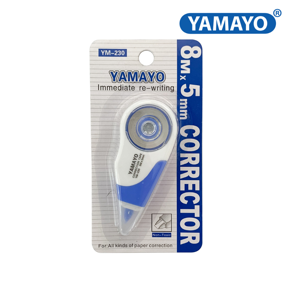 YAMAYO เทปลบคำผิด รุ่น YM-230 ขนาด 5 มม. x 8 ม. | Shopee Thailand