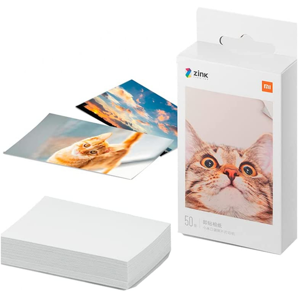 Mi Portable Photo Printer Paper 20 pcs. กระดาษปริ๊นท์รูปถ่าย 20 แผ่น ...