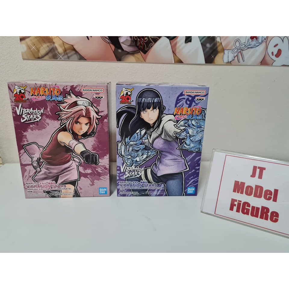 Banpresto มือ 1 ของแท้ Lot.JP Naruto Shippuuden - Haruno Sakura and Hyuuga Hinata - Vibration ...
