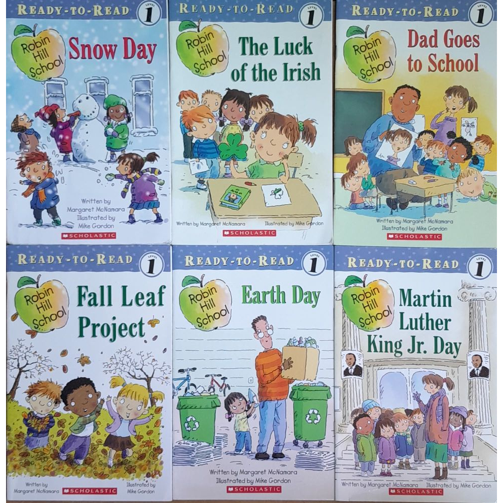 Ready-to-read level 1 Robin Hill School หนังสือมือสอง ปกอ่อน นิทาน ...