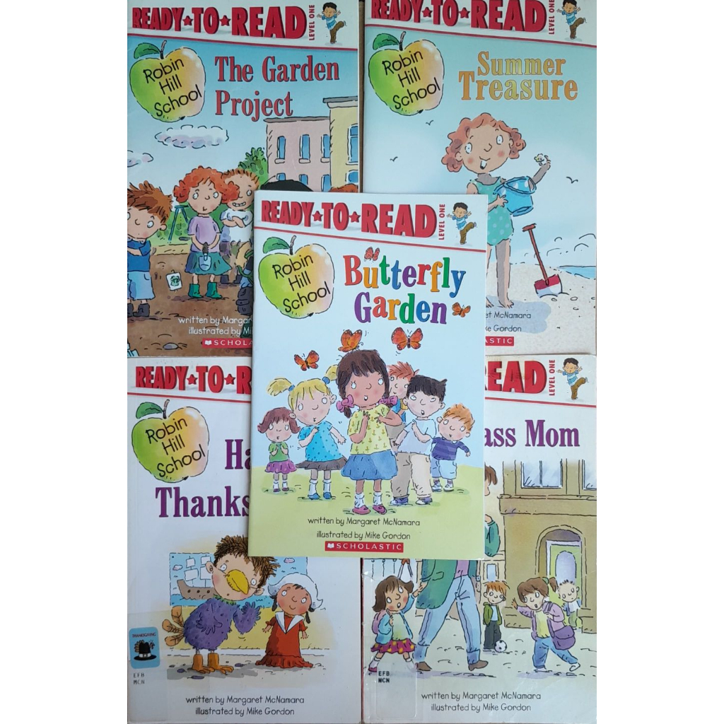 Ready-to-read level 1 Robin Hill School หนังสือมือสอง ปกอ่อน นิทาน ...