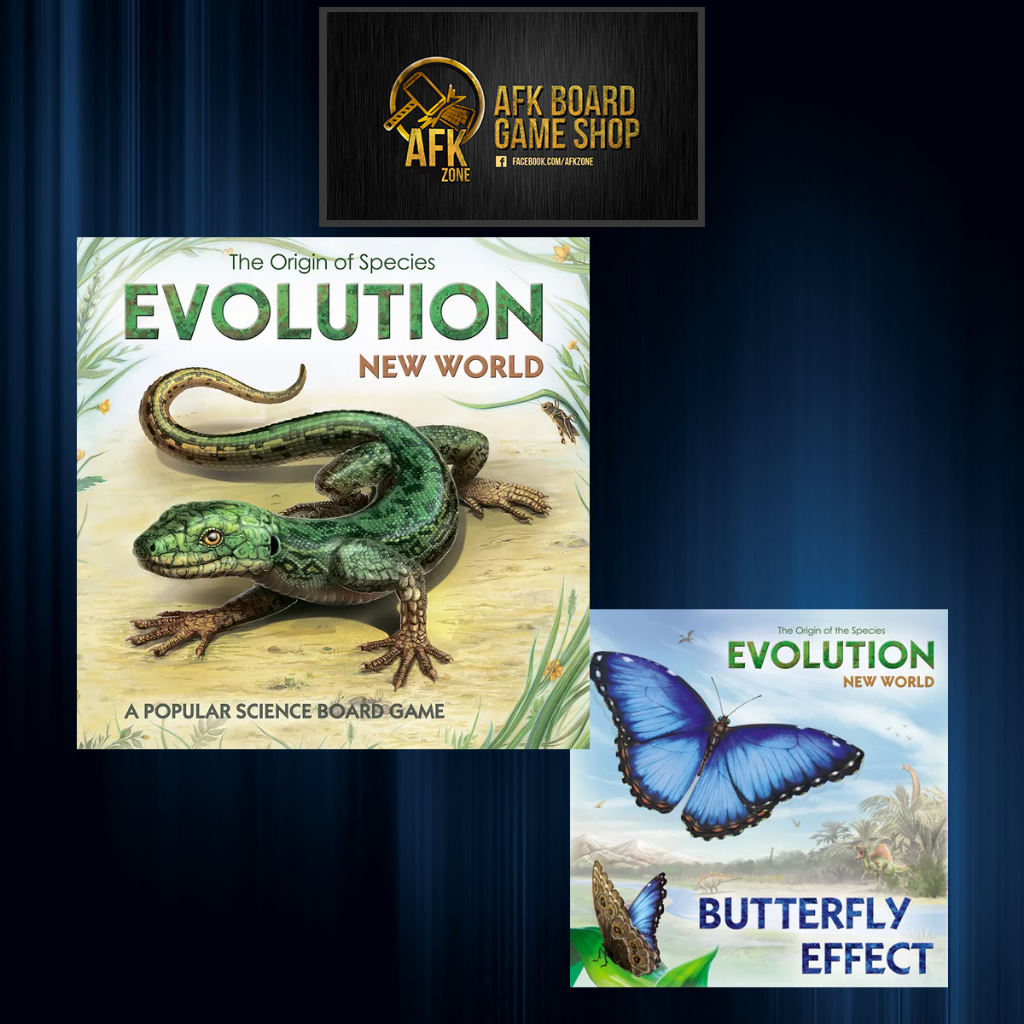 Evolution New World + Butterfly Effect Expansion Retail Edition - Board Game - บอร์ดเกม | Shopee ...
