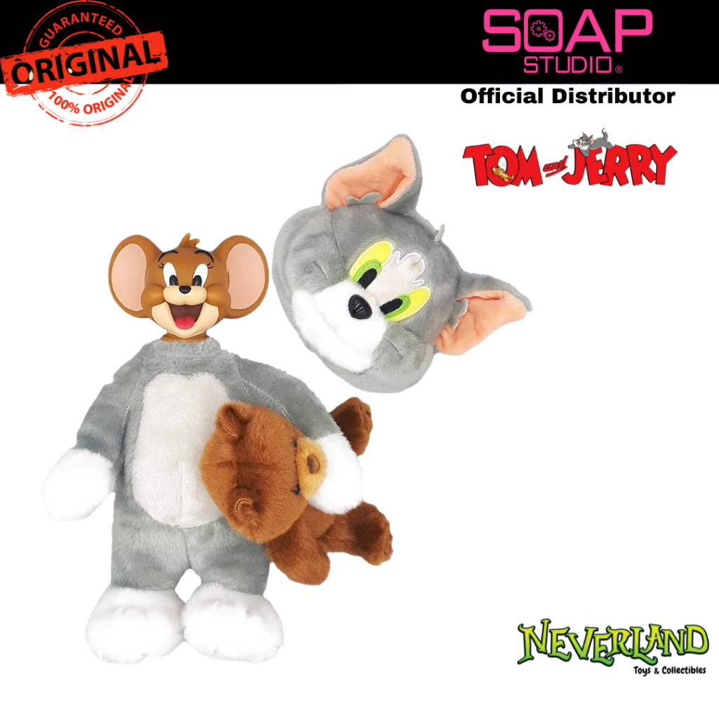 Soap Studio Tom and Jerry Fluffy Friends Plush Figures (กล่องสุ่ม ...