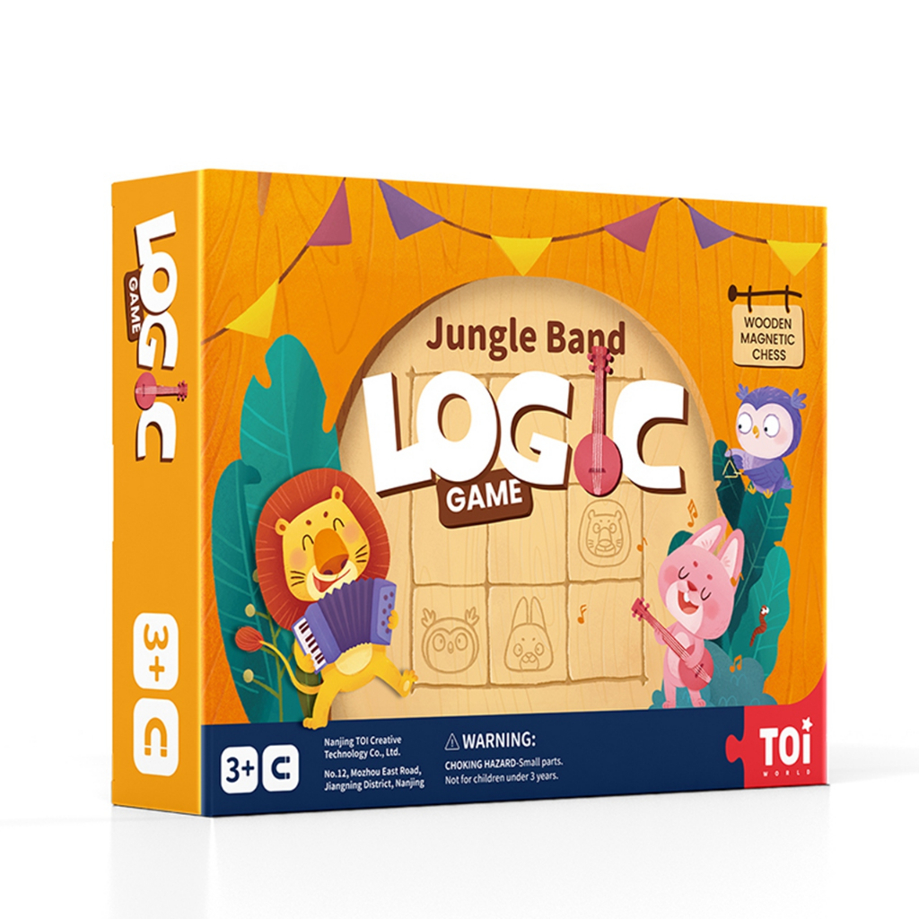 TOi เกม Logic สำหรับ Beginner Jungle Band : Logic Game ของเล่นเด็กเสริม ...