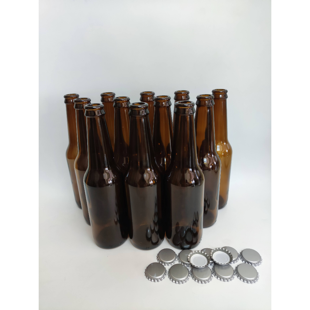 WAS Bottle 330ml With Caps X 12Bottles ขวด 330ml พร้อมฝา 12 ขวด ...