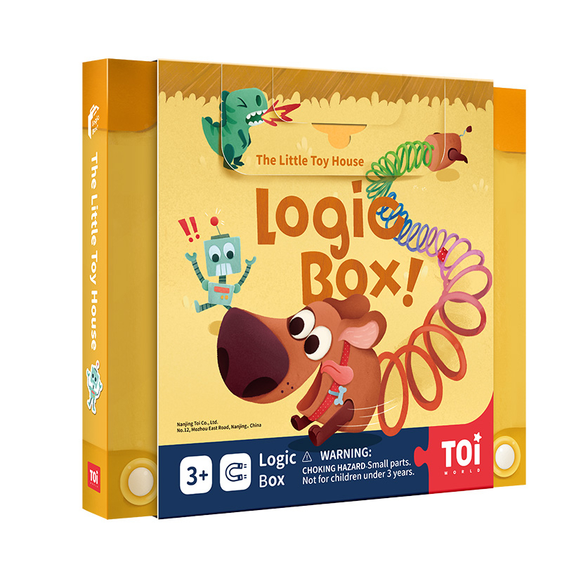 TOi เกมกระดานแม่เหล็ก Logic Box :The Little Toy House สำหรับเป็นของเล่น ...
