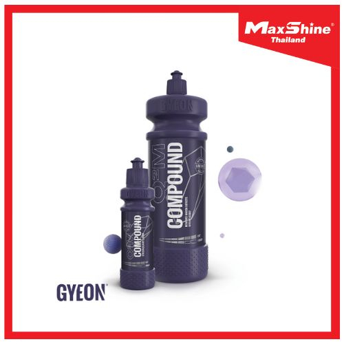 GYEON Q²M COMPOUND น้ำยาขัดหยาบ น้ำยาขัดสีรถยนต์ ความหยาบระดับกลาง ...