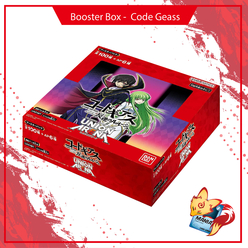 [Union Arena] Booster Box BLEACH Code Geass Yaiba Idol Master My Hero(ของแท้ ลิขสิทธิ บันได ...
