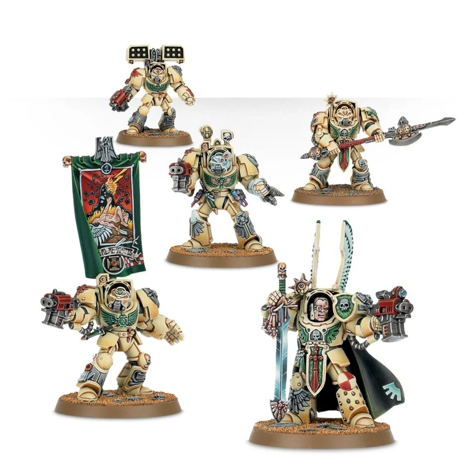 Warhammer 40k : Dark Angels : Deathwing Command Squad | Shopee Thailand
