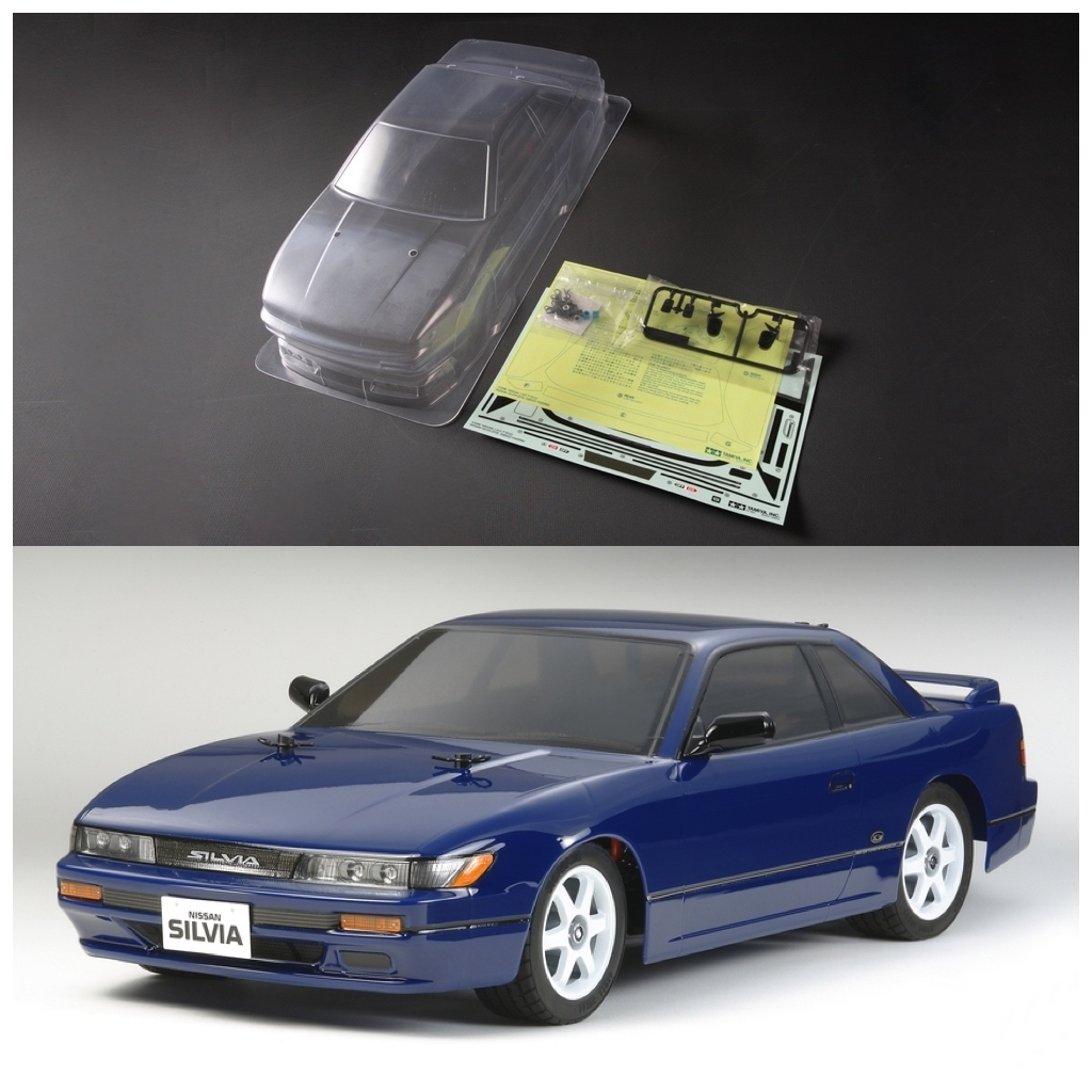 TAMIYA 84313 บอดี้ 1:12 Nissan Silvia S13 น้ำหนักเบา สำหรับ M-chassis ...